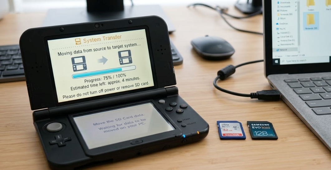How to Transfer Modded 3DS SD Card Data Safely – Kingspec Tech