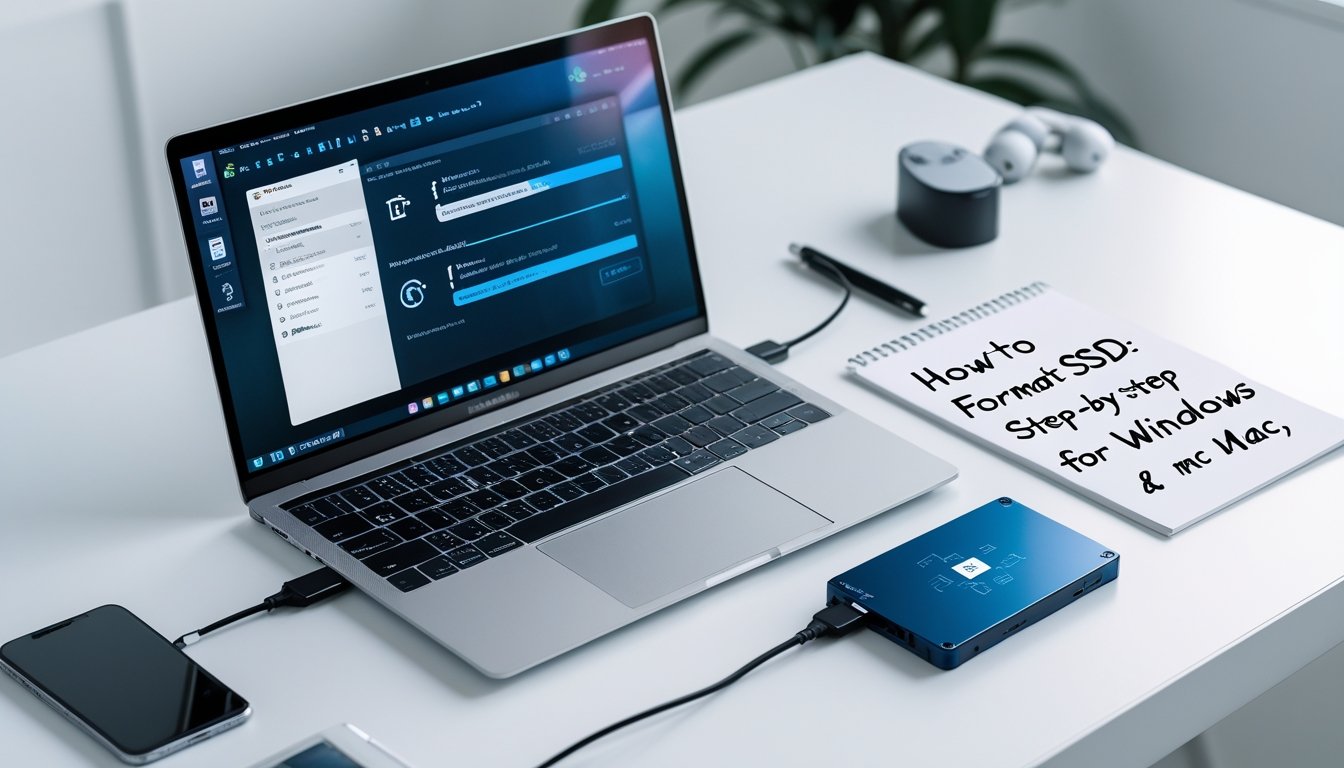 How to Format SSD: Step-by-Step Guide for Windows & Mac – Kingspec Tech