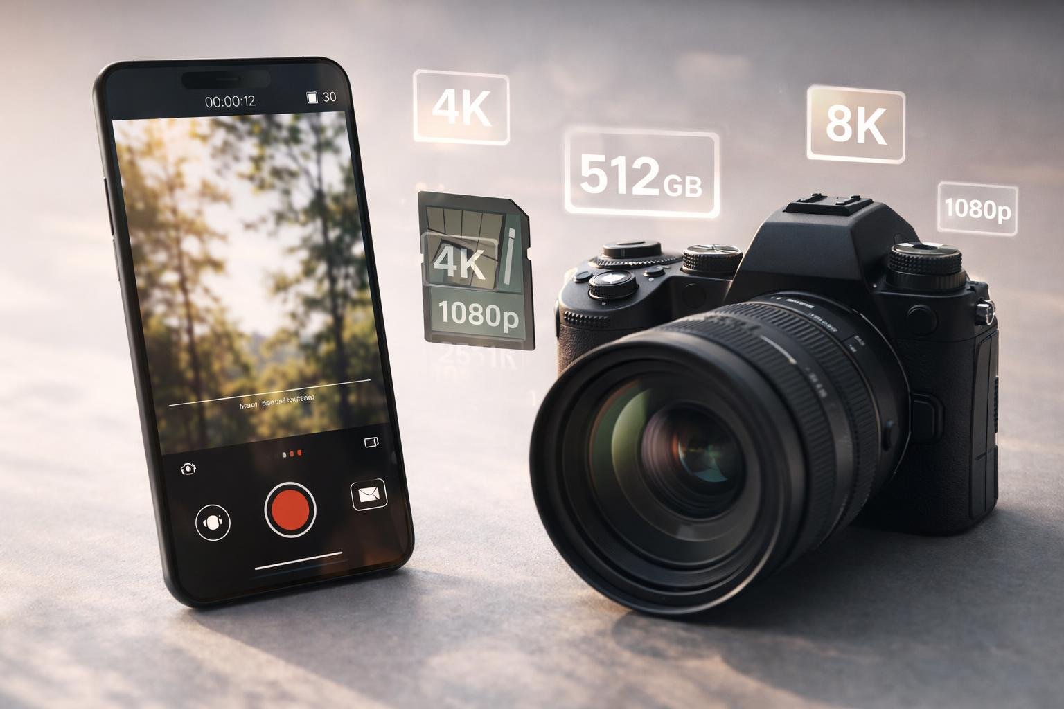 How Much Video Can 512GB Hold for 4K, 1080p, and 8K Recording ...