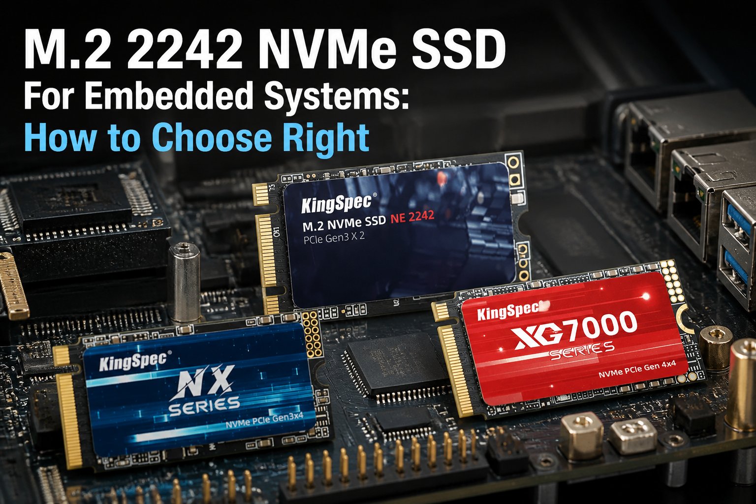 M.2 2242 NVMe SSD for Embedded Systems: How to Choose Right – Kingspec Tech